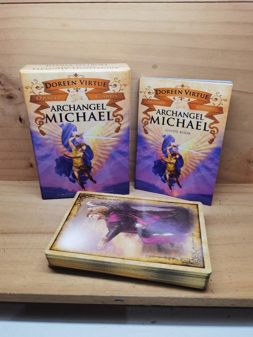 The Original Archangel Michael Oracle Cards by Doreen Virtue, Hobbies ...