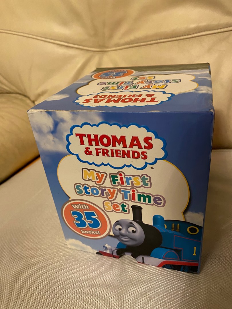 Thomas & Friends My First Story Time Set with 35 books, 興趣及遊戲, 書本 & 文具 ...