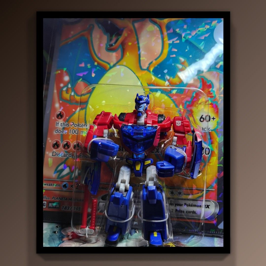 Transformers cybertron mode optimus prime animated version - loose ...