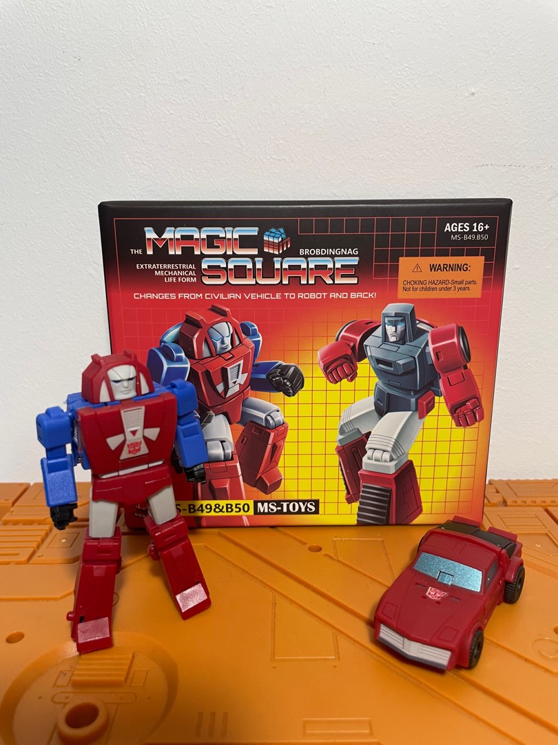 Transformers Magic Square Gear, Hobbies & Toys, Toys & Games on Carousell