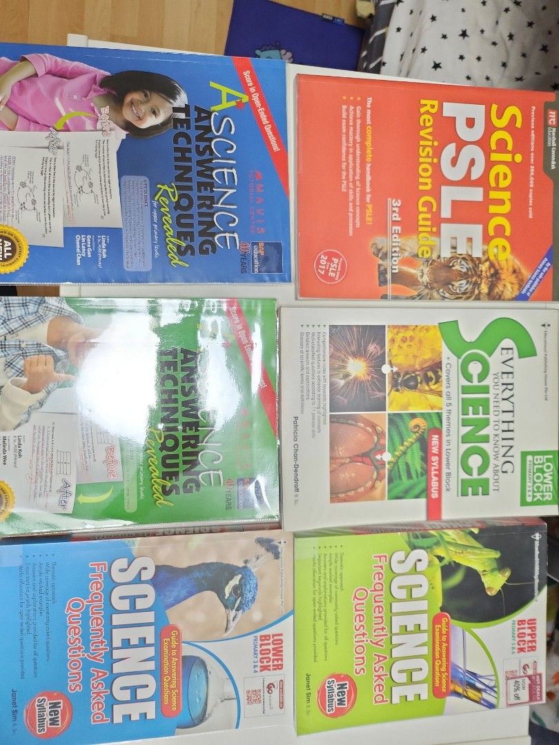 Psle Science and Math books, Hobbies & Toys, Books & Magazines ...