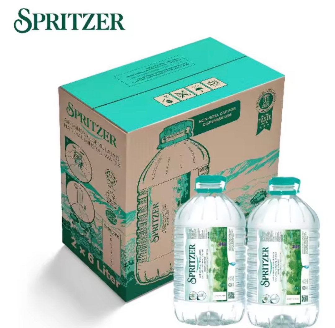 Botol Kosong 9.5L Kualiti-Tinggi (Jenama: Spritzer), Food & Drinks ...