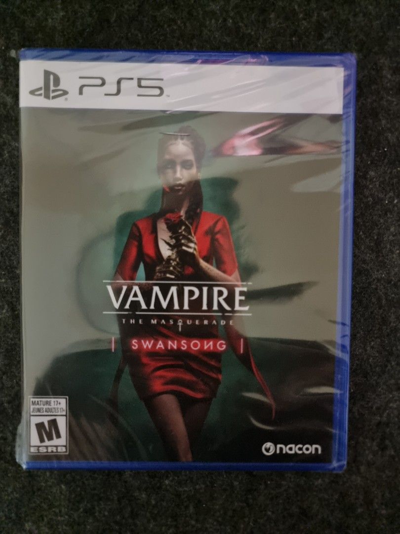 Vampire The Masquerade Swansong PS5, Video Gaming, Video Games ...