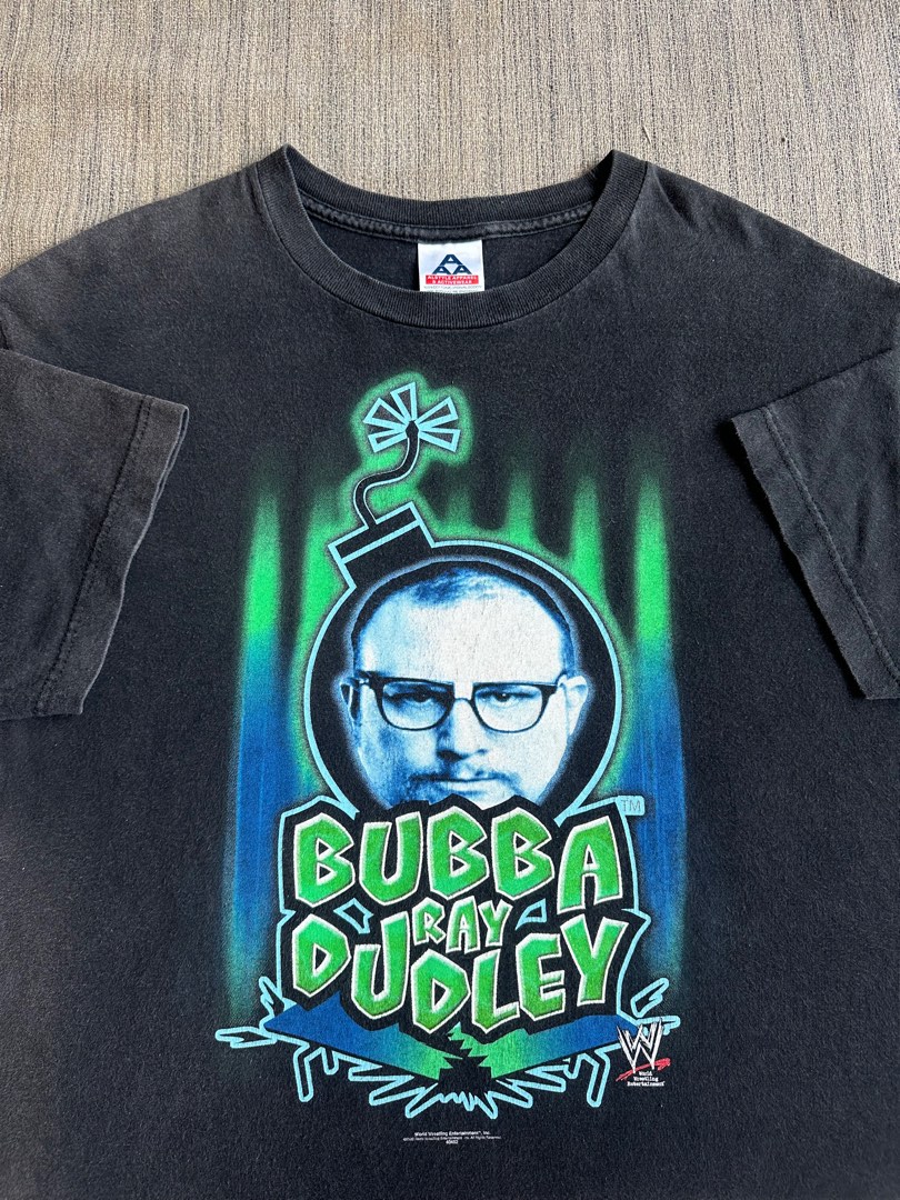 Vintage Bubba Ray Dudley WWE WWF Wrestling Tee, Men's Fashion, Tops ...