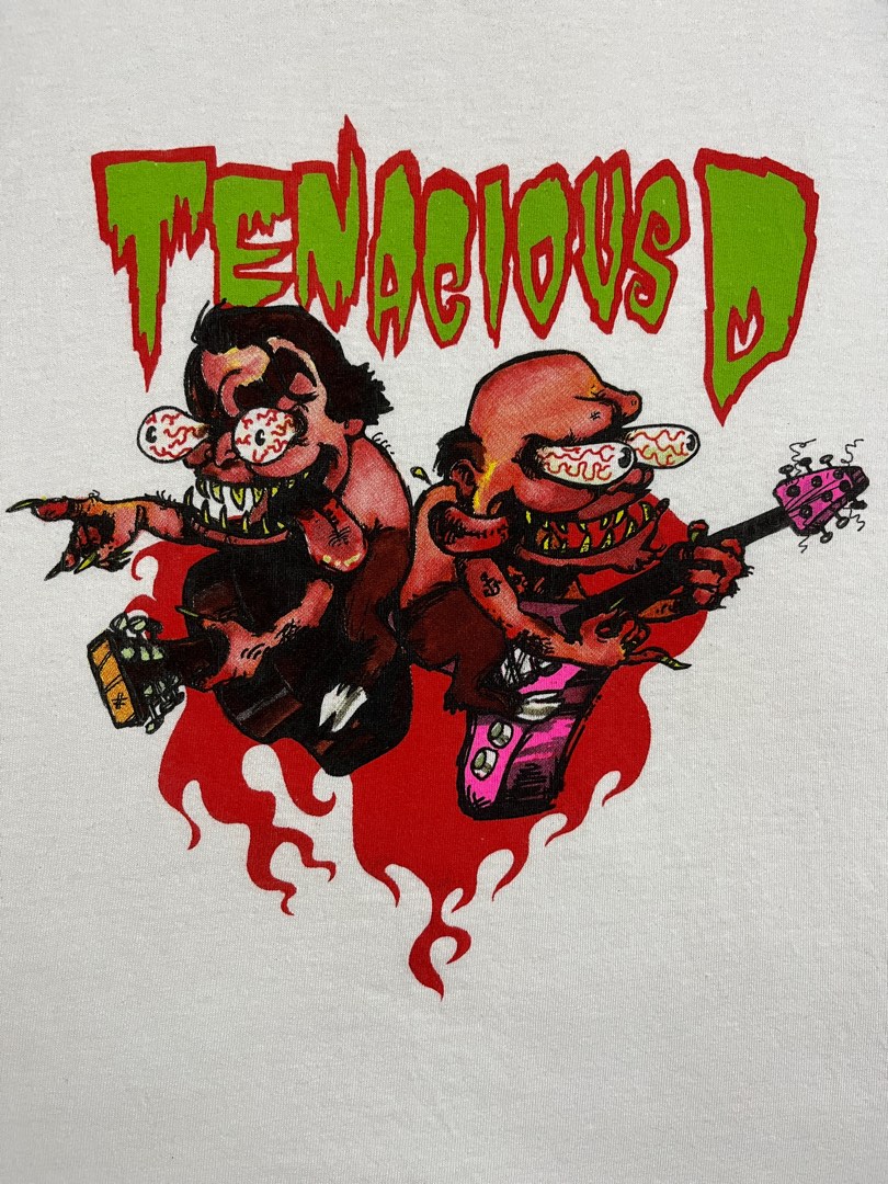 Vintage Tenacious D Raglan, Men's Fashion, Tops & Sets, Tshirts & Polo ...