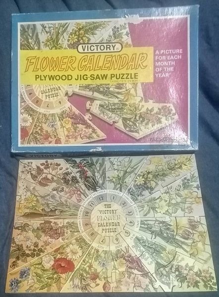 Vintage Victory Flower Calendar, Hobbies & Toys, Memorabilia ...
