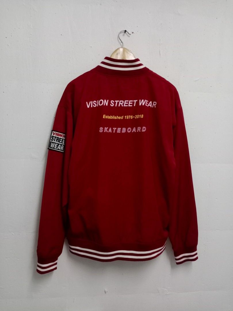 Vision Street Wear Varsity Jacket, Men's Fashion, Activewear on Carousell