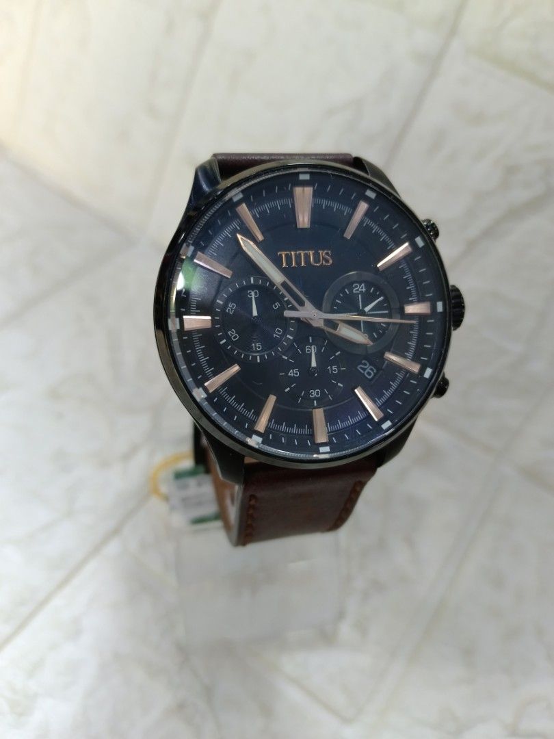 WATCH TITUS CHRONOGRAPH, Men's Fashion, Watches & Accessories, Watches ...