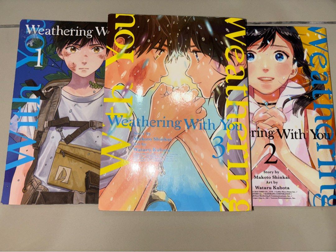 Weathering with you, Hobbies & Toys, Books & Magazines, Comics & Manga ...