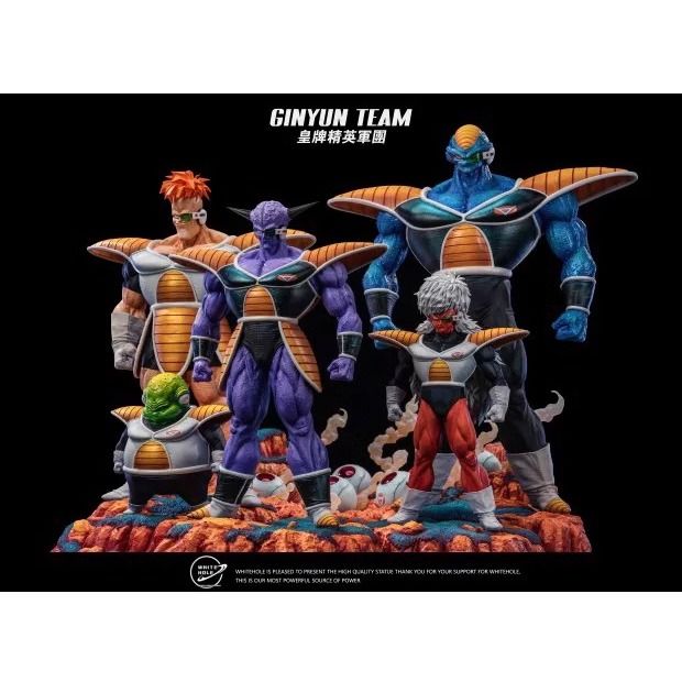 White Hole Studio Dragon Ball GINYUN TEAM Resin Statue EX version ...
