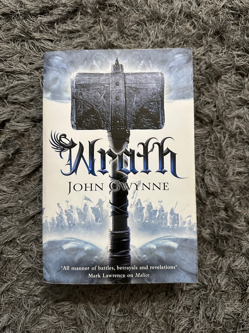 Wrath John Gwynne The Faithful and the Fallen Book 4, Hobbies & Toys ...