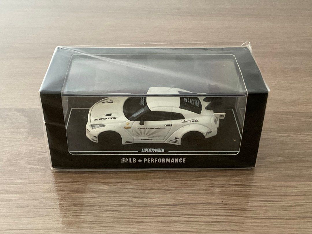 1/64 LB Performance Nissan GTR R35 GT Wing White, Hobbies & Toys ...