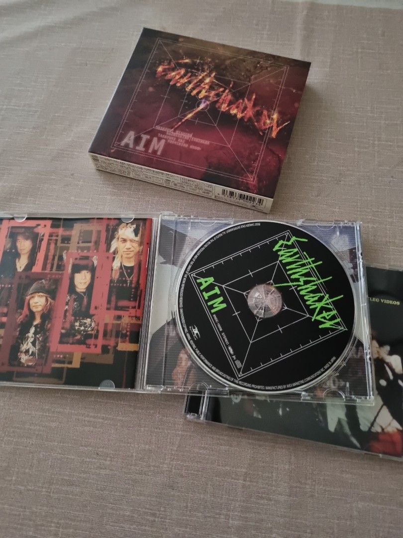 2CD+DVD Earthshaker AIM Boxset, Hobbies & Toys, Music & Media, CDs ...