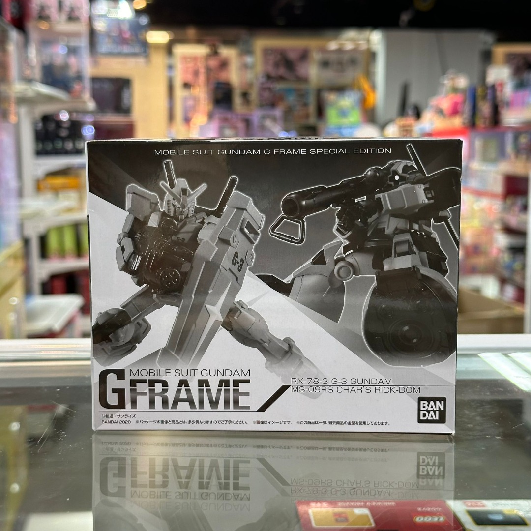 （旺角家樂坊9樓門市現貨）Premium Bandai Limited G Frame RX-78-3 G3 Gundam MS-08RS ...