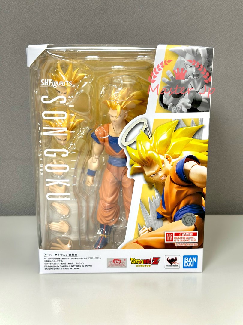 全新 現貨發售 ️ BANDAI SHF 龍珠Z 超級撒出人3 孫悟空 (再版) SHFigure (HDB-66873) Dragon Ball Z Super Saiyan 3 Son ...