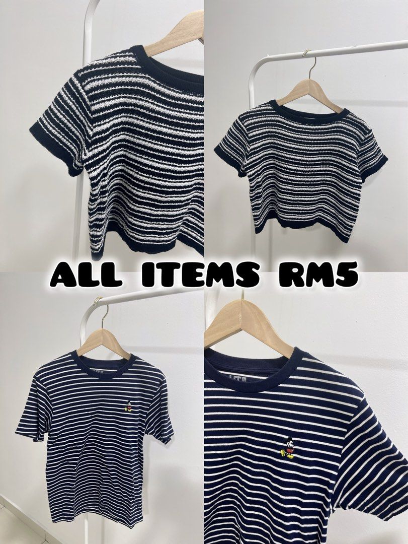 All items RM5 (STRIPES) just to clear my wardrobe (no defect), Women's ...