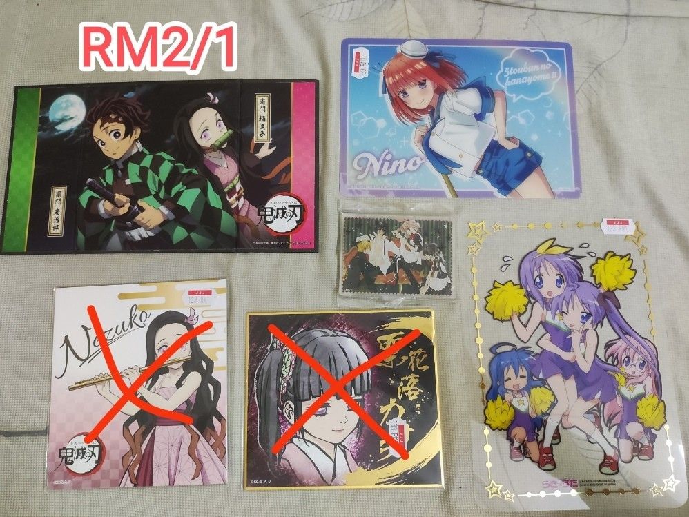 Anime Merchandise A4 file shikishi keychain badge(Spy X Family ...