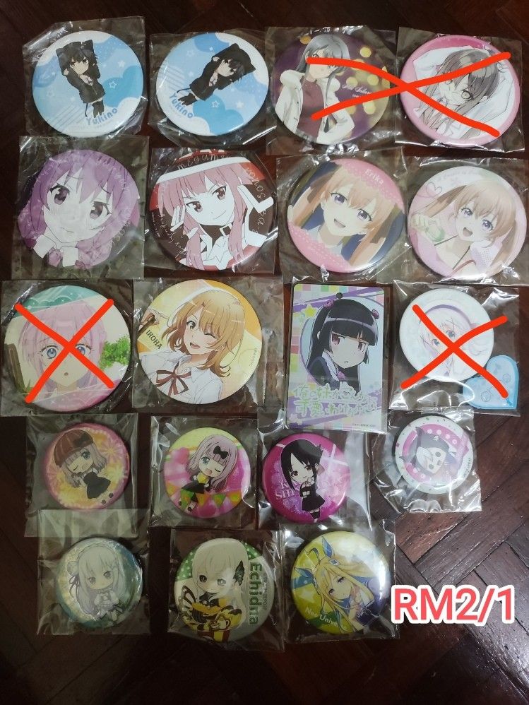 Anime Merchandise A4 file shikishi keychain badge(Spy X Family ...