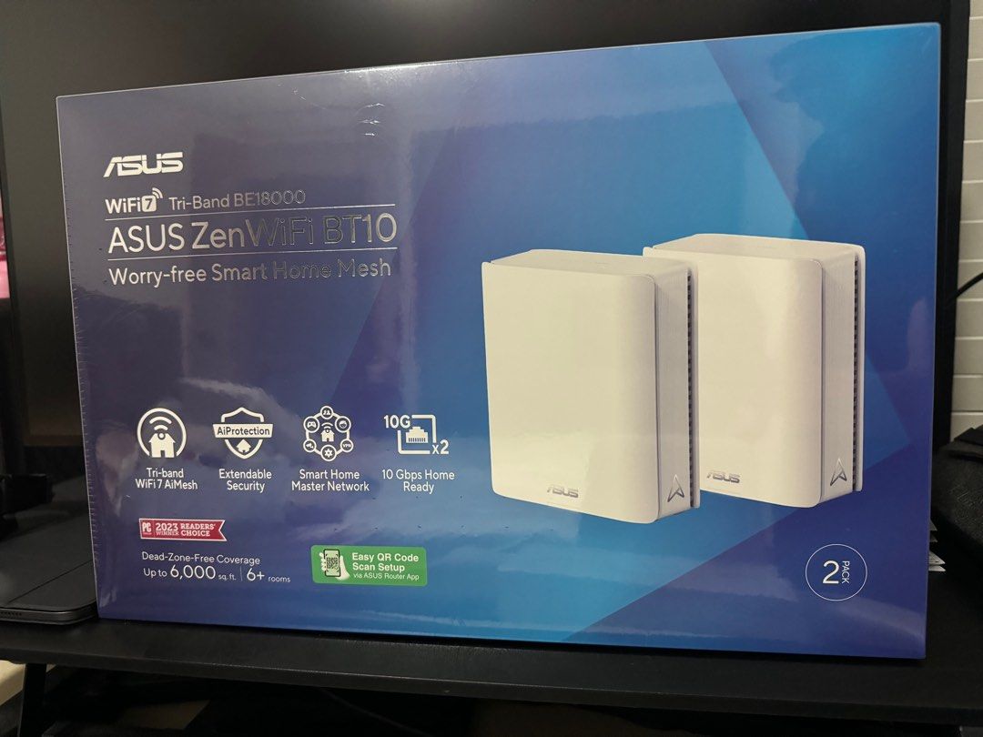 Asus ZenWifi BT10 - NEW, Computers & Tech, Parts & Accessories, Networking on Carousell