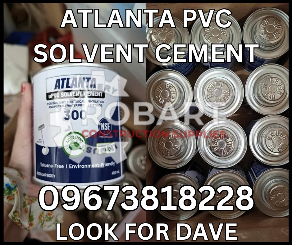 ATLANTA PVC SOLVENT CEMENT, Commercial & Industrial, Industrial ...