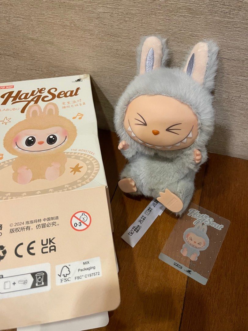 Authentic Labubu PopMart, Hobbies & Toys, Toys & Games on Carousell