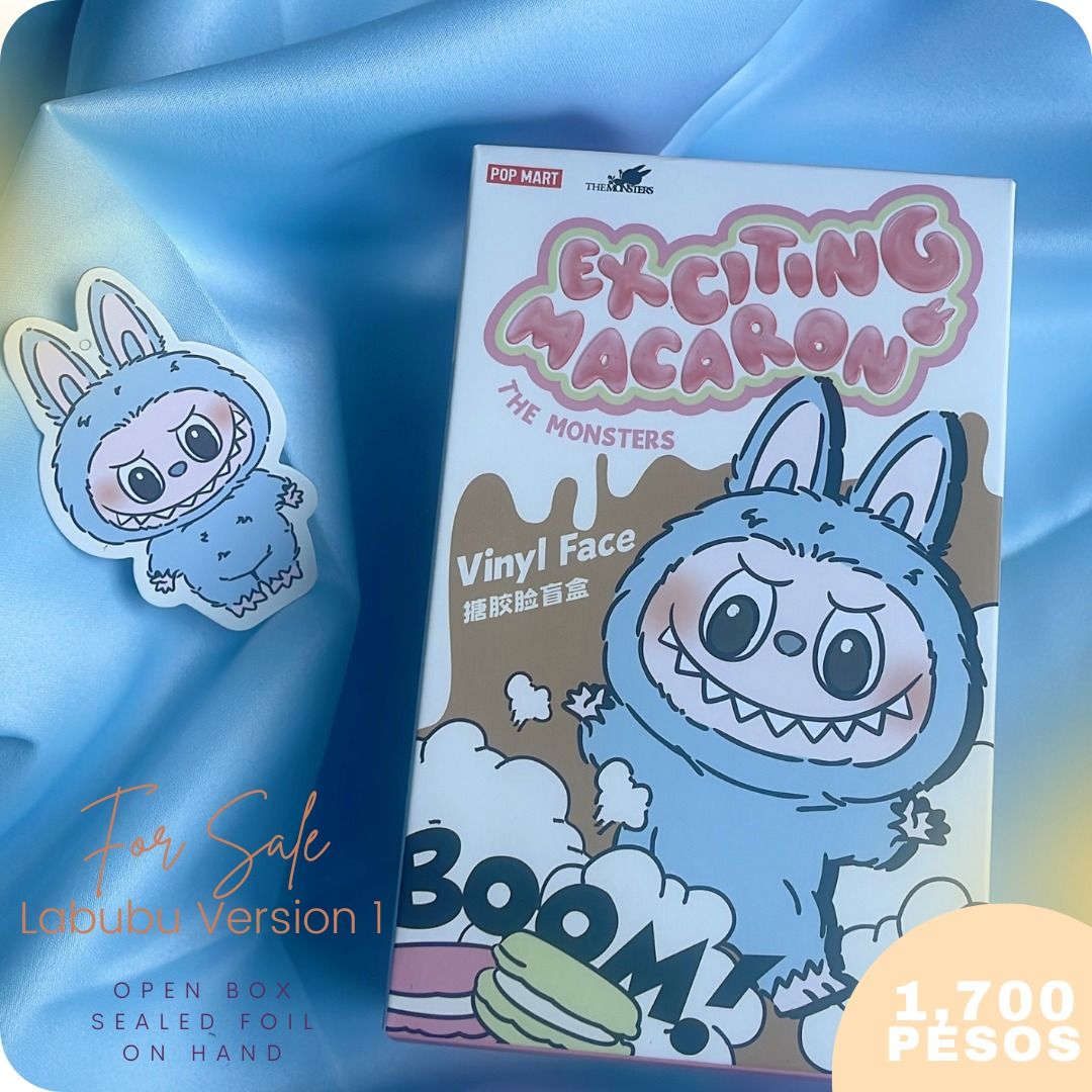 Authentic Labubu V1 for Sale, Hobbies & Toys, Toys & Games on Carousell