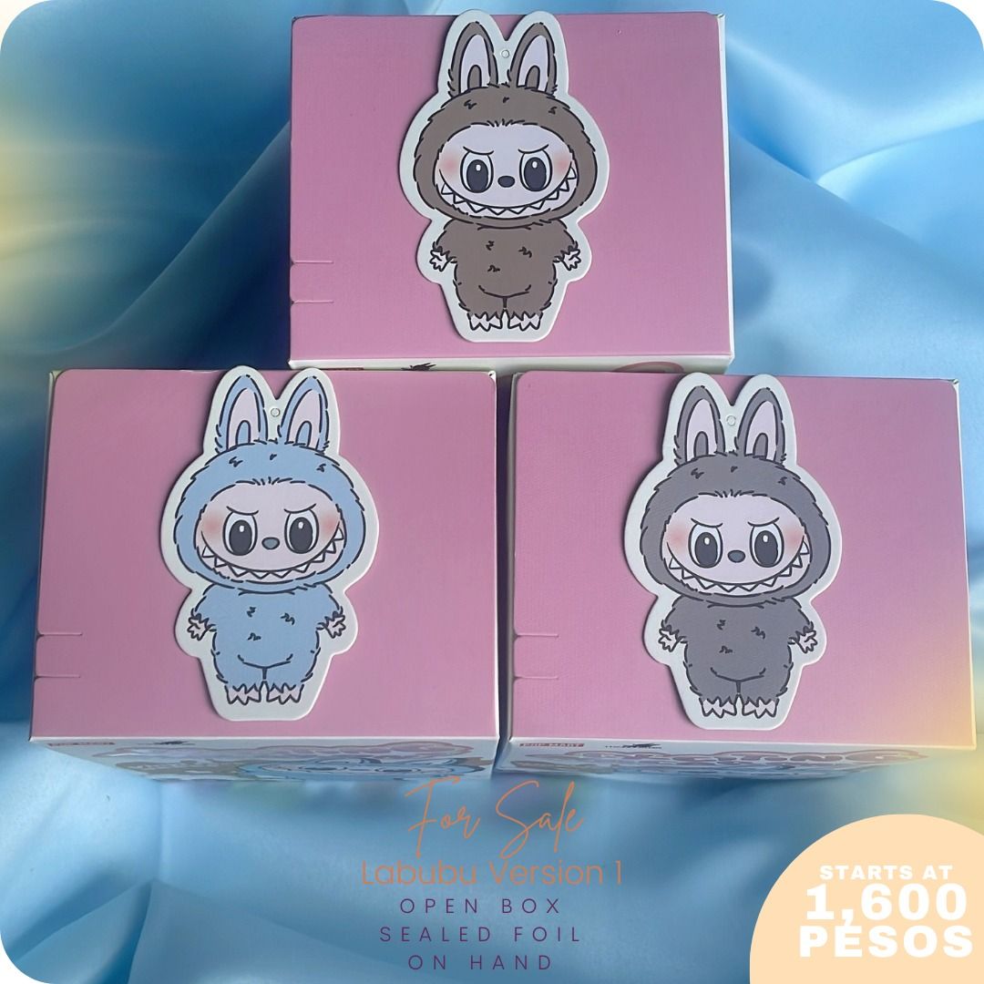 Authentic Labubu V1 for Sale, Hobbies & Toys, Toys & Games on Carousell