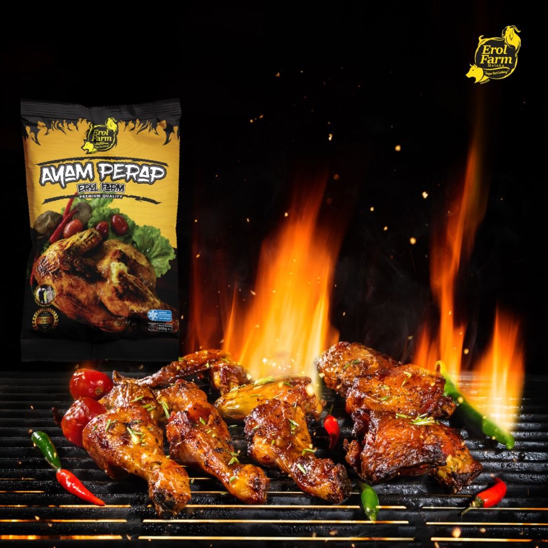 Ayam Perap Erol Farm Pakej 4 Pek, Food & Drinks, Chilled & Frozen Food ...