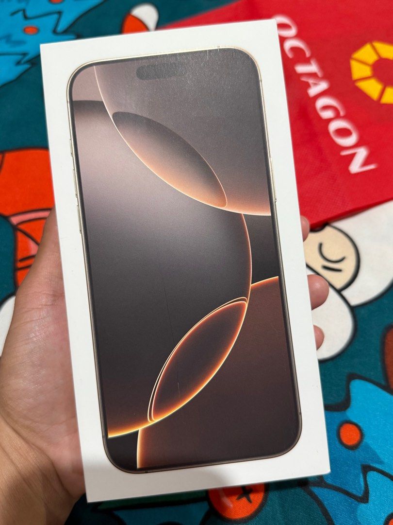 BRAND NEW SEALED IPHONE 16 PRO MAX 256GB DESERT TITANIUM FROM OCTAGON ...