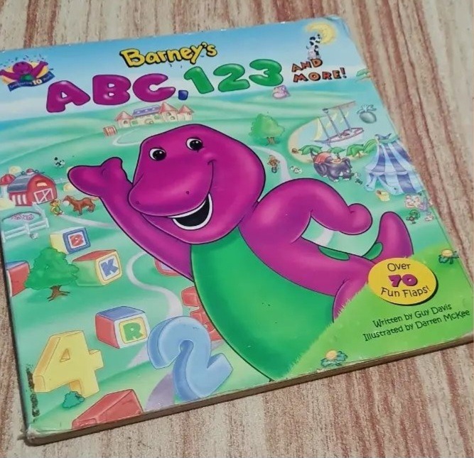 BUKU ANAK BOARDBOOK BARNEY ABC 123 BUKAN CAMPBELL DK USBORNE PRIDDY ...