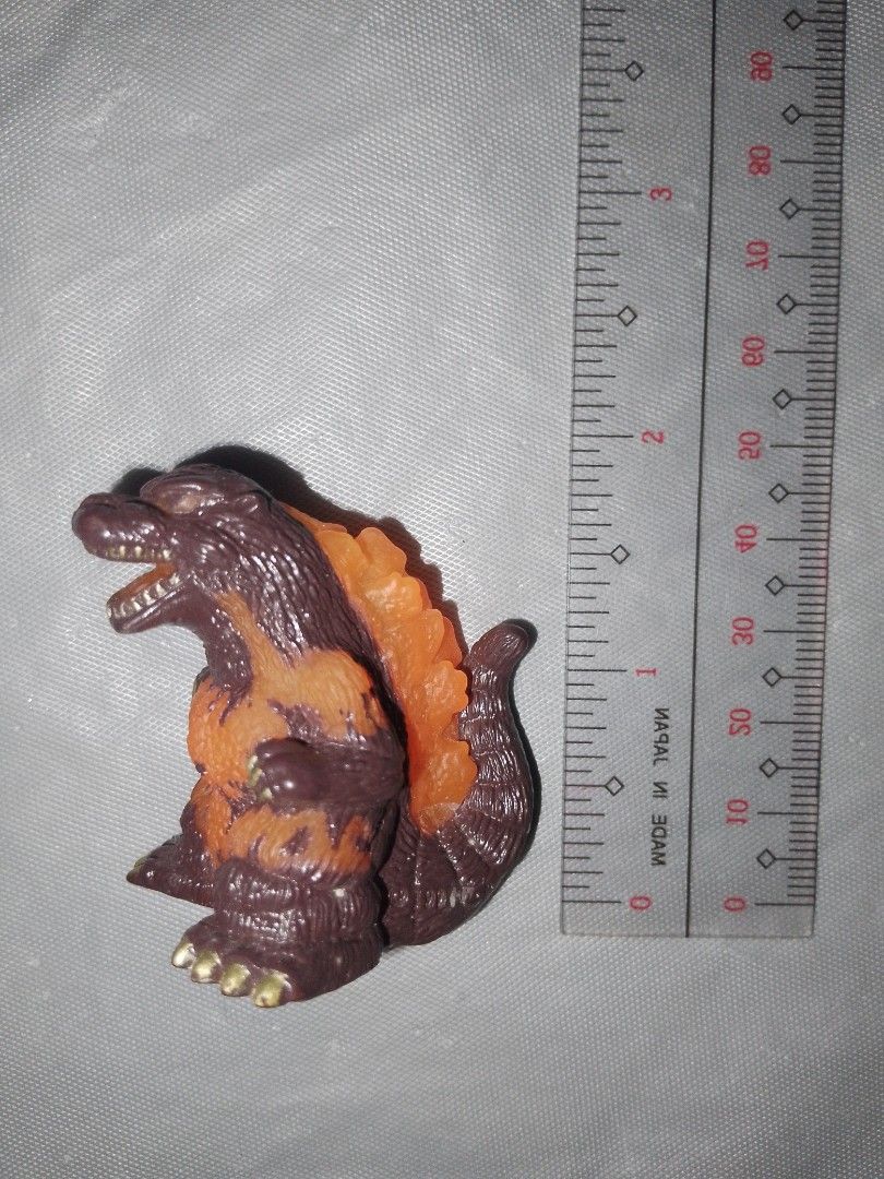 Burning Godzilla Finger Puppet Toho Kaiju Chibi SD, Hobbies & Toys ...