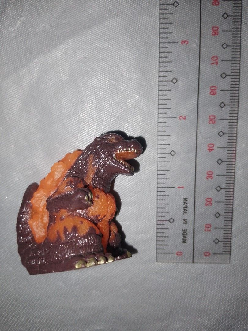 Burning Godzilla Finger Puppet Toho Kaiju Chibi SD, Hobbies & Toys ...