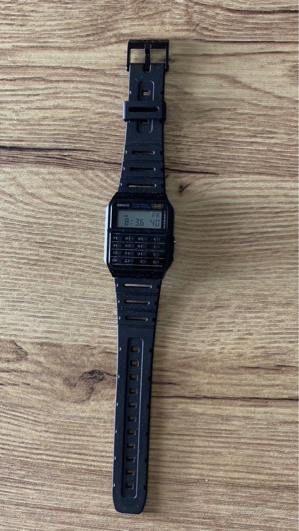 Casio Vintage CA-53 W, Men's Fashion, Watches & Accessories, Watches on ...