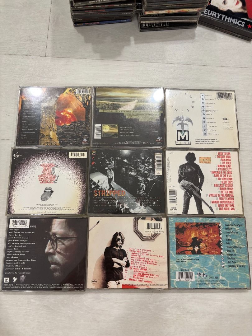 Cd lot creed rolling stones nirvana bon jovi eric clapton, Hobbies ...