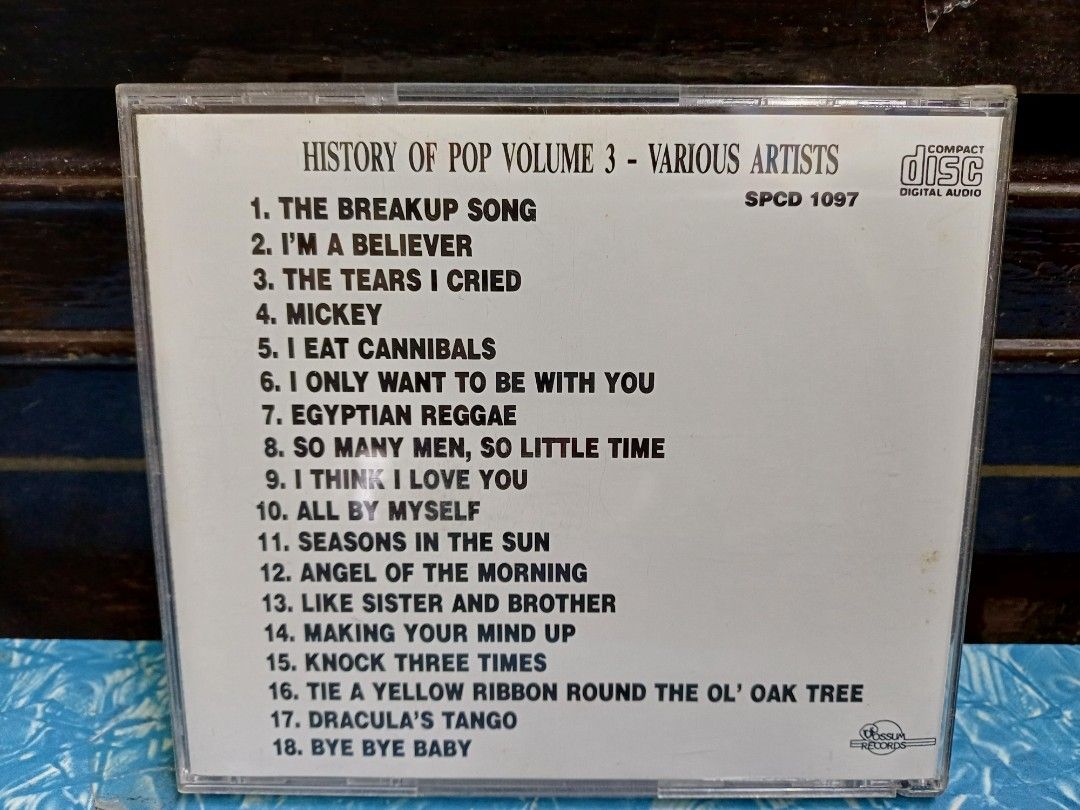 CD original english song, Hobbies & Toys, Music & Media, CDs & DVDs on ...