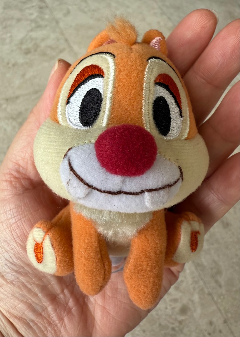 Chipmunk Soft Toy Keychain (Tokyo Disney Resort), Hobbies & Toys, Toys ...