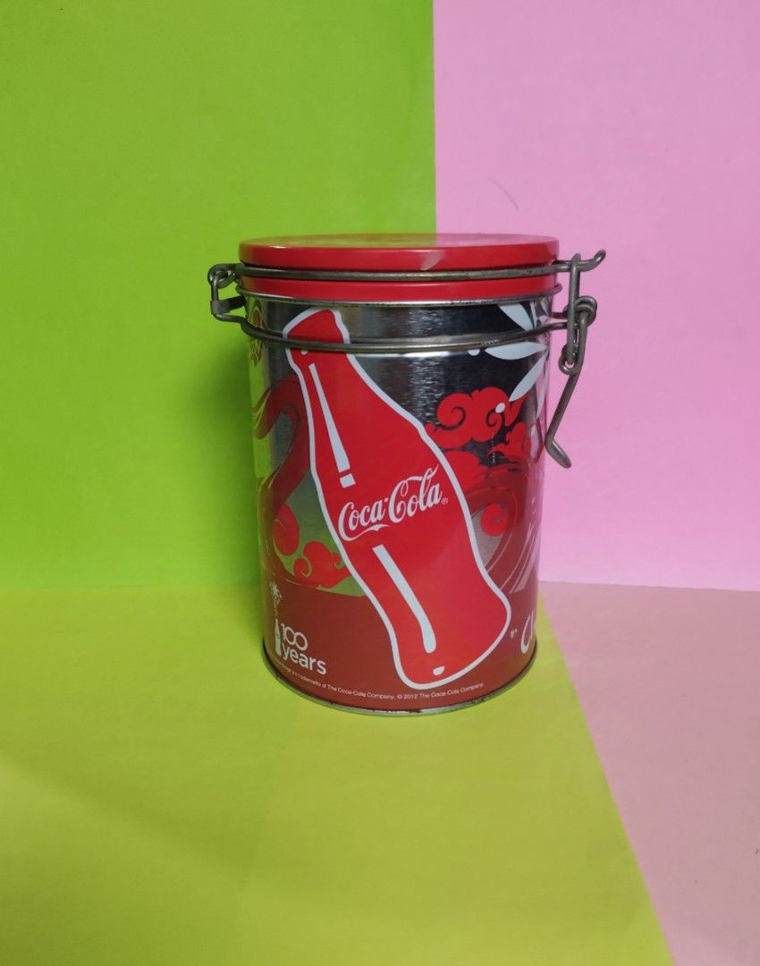 Coca Cola / ChowKing Chao Fan 2012 Tin Canister , height : 5 1/4 inches ...