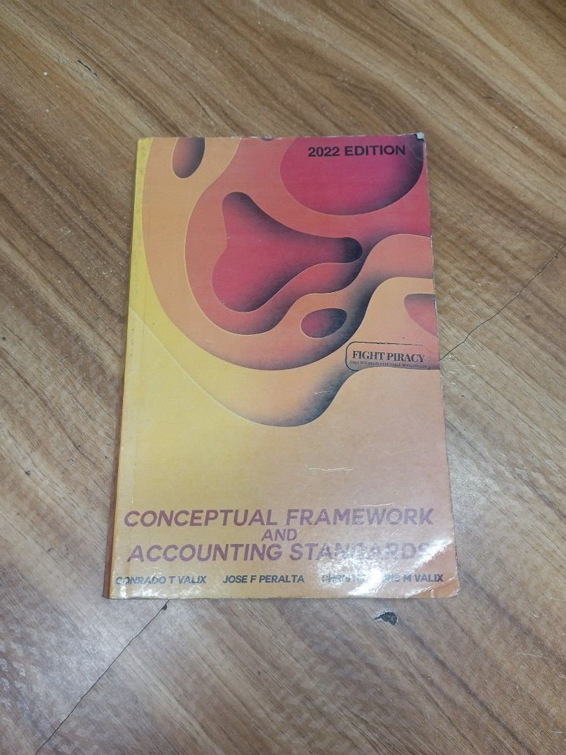 Conceptual Framework and Acctg Standards 2022 Valix, Hobbies & Toys ...