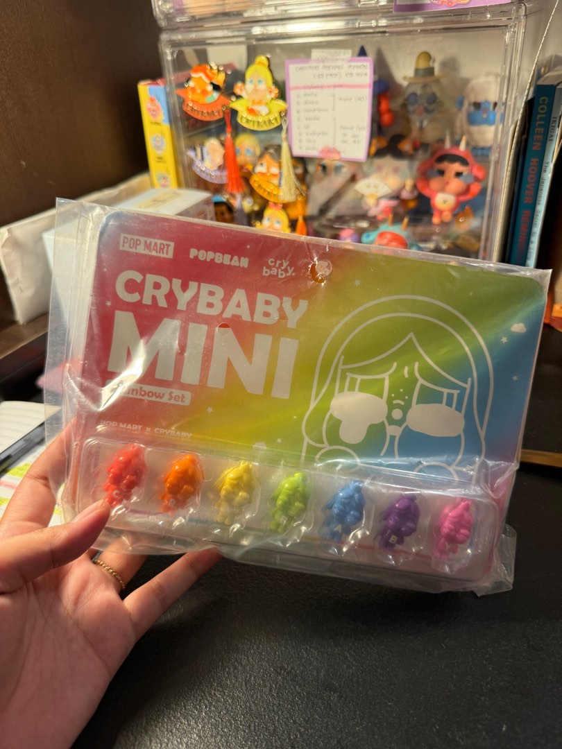 Crybaby Popbean Mini Rainbow Set, Hobbies & Toys, Toys & Games on Carousell