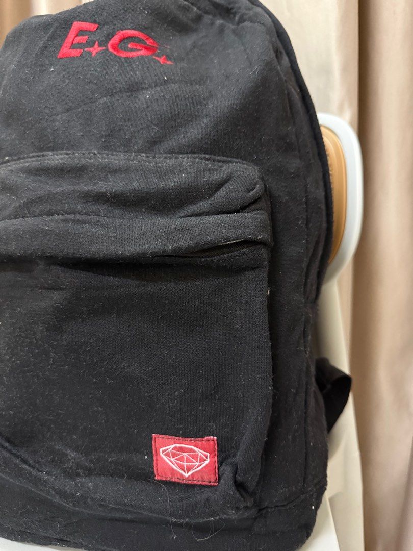 DIAMOND LABEL BACKPACK, Women's Fashion, Bags & Wallets, Backpacks on ...