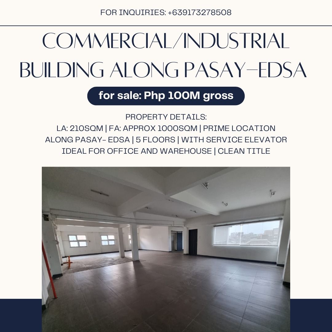 **direct listing** 5 floors with service elevator Commercial/Industrial ...