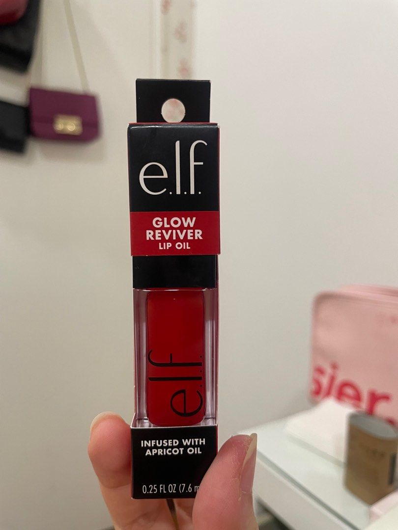 Elf lip oil Red delicious, Beauty & Personal Care, Face, Makeup on ...