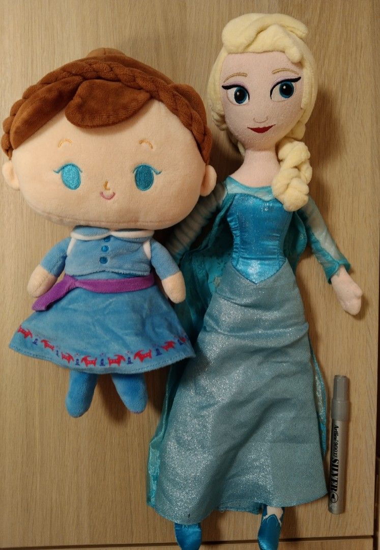 Disney Frozen Princess Elsa Soft toy Preloved Plush, Hobbies & Toys ...