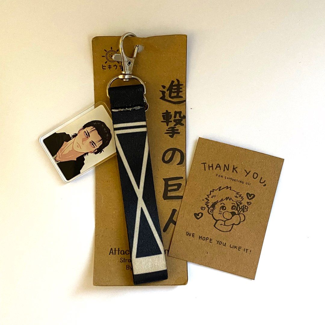 Eren Yeager Attack On Titan Acrylic Keychain, Hobbies & Toys ...