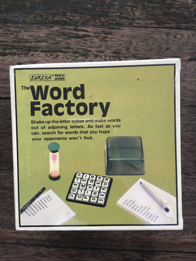 Eureka Word Factory, Hobbies & Toys, Toys & Games on Carousell
