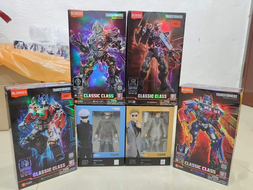 Figma/SHF Gojo and Nanami / Transformers Blokee, Hobbies & Toys, Toys ...
