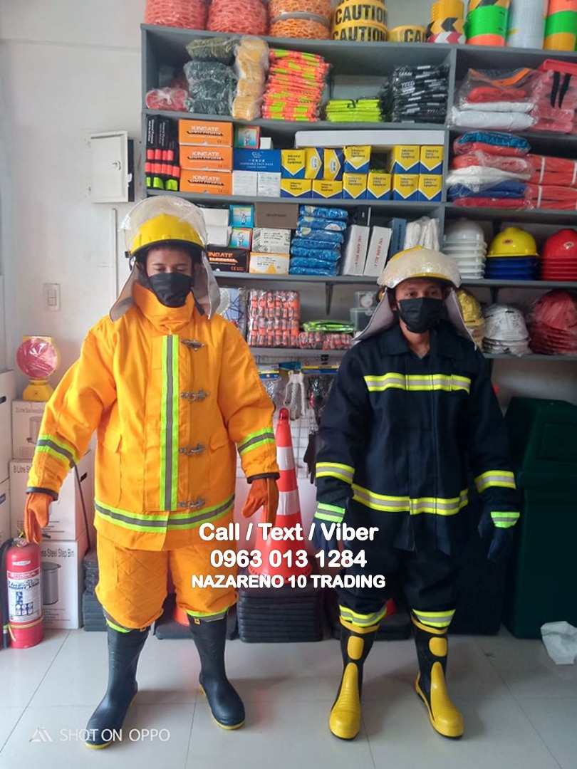 Fireman suit with Reflector, Looking For on Carousell