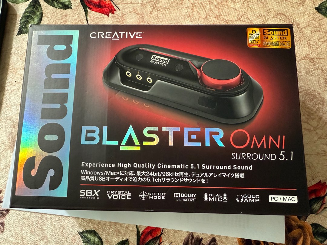 Creative Sound Blaster SB1560 Omni Surround 5.1 USB Sound Card (CRE-SB1560-OMNI) with free WIFI ...