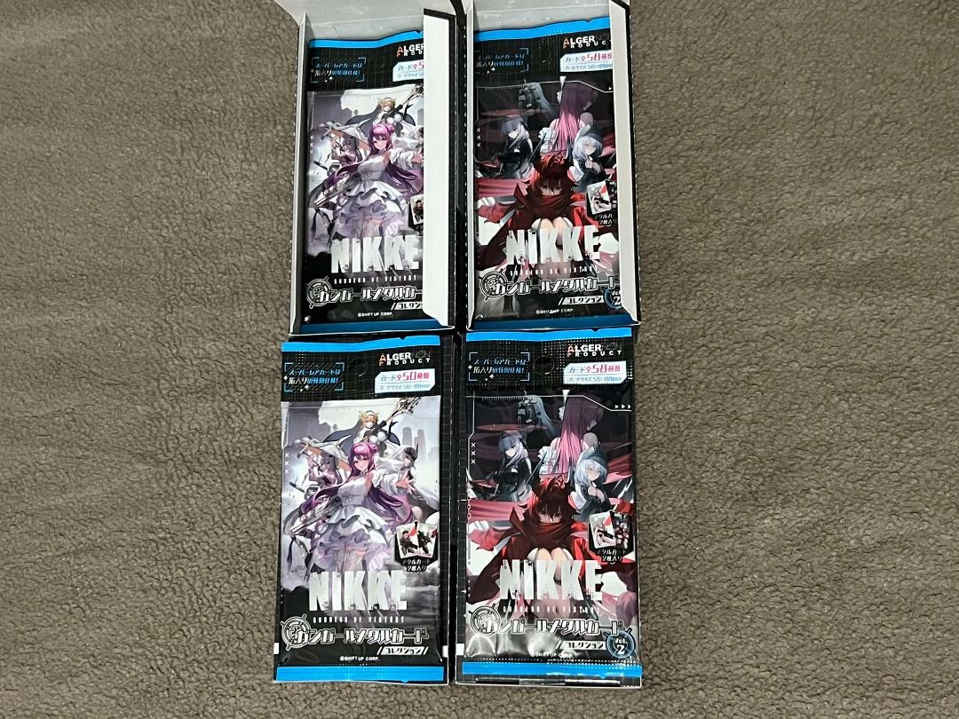 Goddess of Victory Nikke Merch / Wafer Card / Metal Card, Hobbies ...