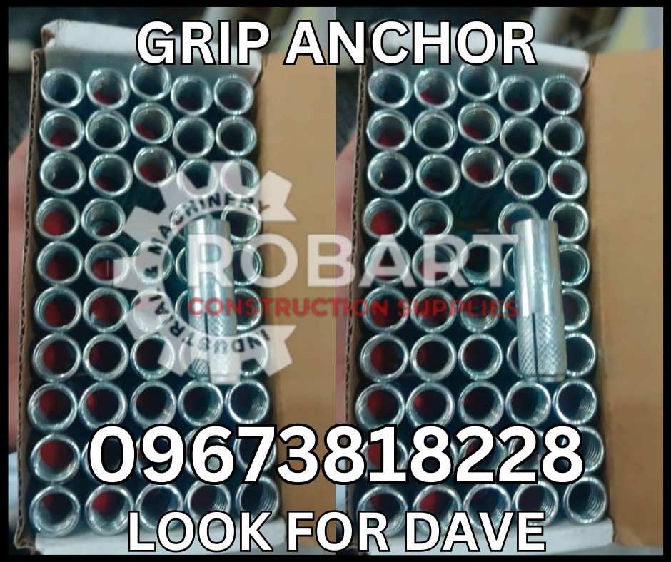 GRIP ANCHOR, Commercial & Industrial, Industrial Equipment on Carousell